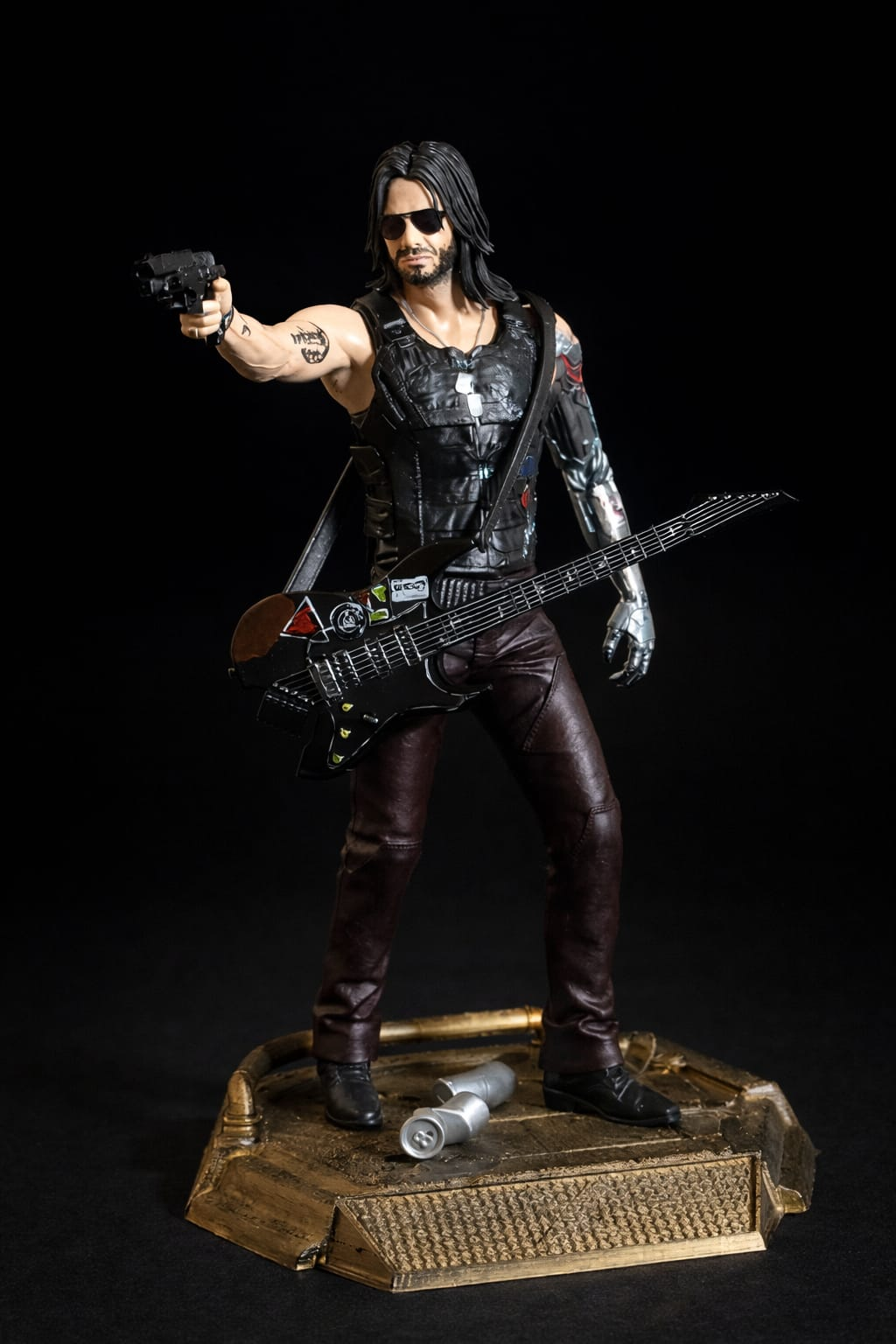 Johnny Silverhand 3D Printed Collectible Figure – Cyberpunk Inspired D ...